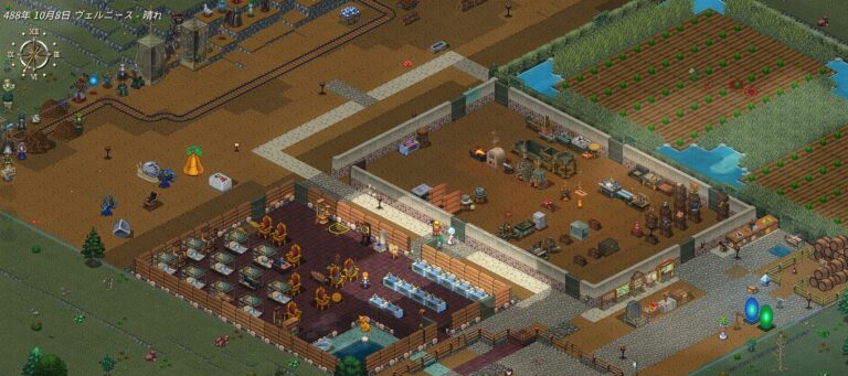 【Elin】ヴェルニース開拓！観光農業釣り牧畜お店経営とりあえず色々試そう！【妖精処刑人のまったり攻略スローライフ#4】 | もりしメモ